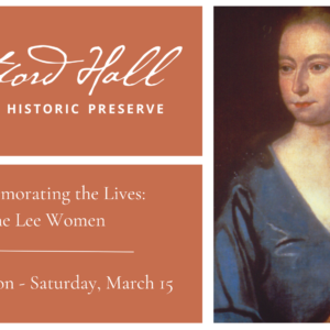 Welcome - Stratford Hall Historic Preserve